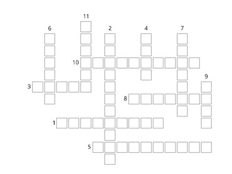 Library Time Activity Grade 3 Crossword