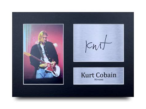 Kurt Cobain Signature