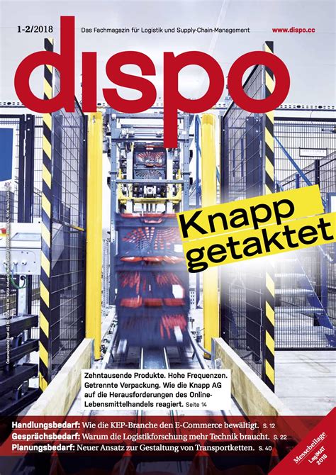So sieht die neue "dispo" aus - WEKA Industrie Medien