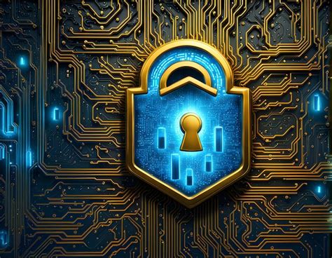 Premium Photo Global Network Security Technology Hacking Tech Background