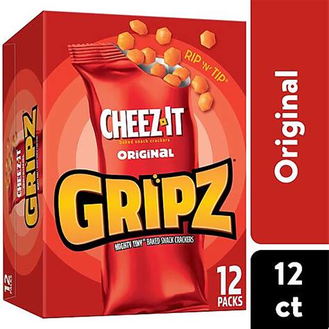 Cheez It Tiny Baked Snack Cheese Crackers Original 108 Oz Shop