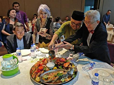 Launch The Heart Of Perak Timeless Art Food And Culture And Haha Baba Seafood Shellout Platter