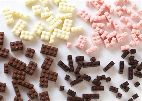 Akihiro Mizuuchi Makes Lego Bricks From Chocolate