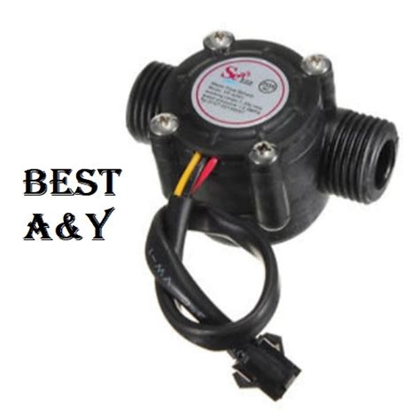 Water Flow Sensor Fs300a Half Inch Control 1 To 30 Liters Per Minute Arduino Flow Meter Shopee