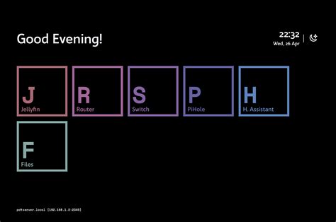 Github Pdtxie Server Dashboard An Easy To Use Landing Page Portal For Your Home Server
