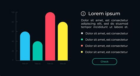 Premium Vector Chart With Bars Chart Ui Element Template