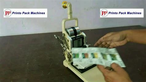 Batch Date Mrp Printing Machine At Best Price In Mumbai By Printo Pack