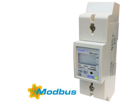 Single Phase Modbus Meter 80amp Em418