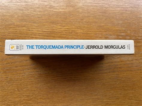 The Torquemada Principle By Morgulas Jerrold Near Fine Soft Cover 1983 1st Edition Scene
