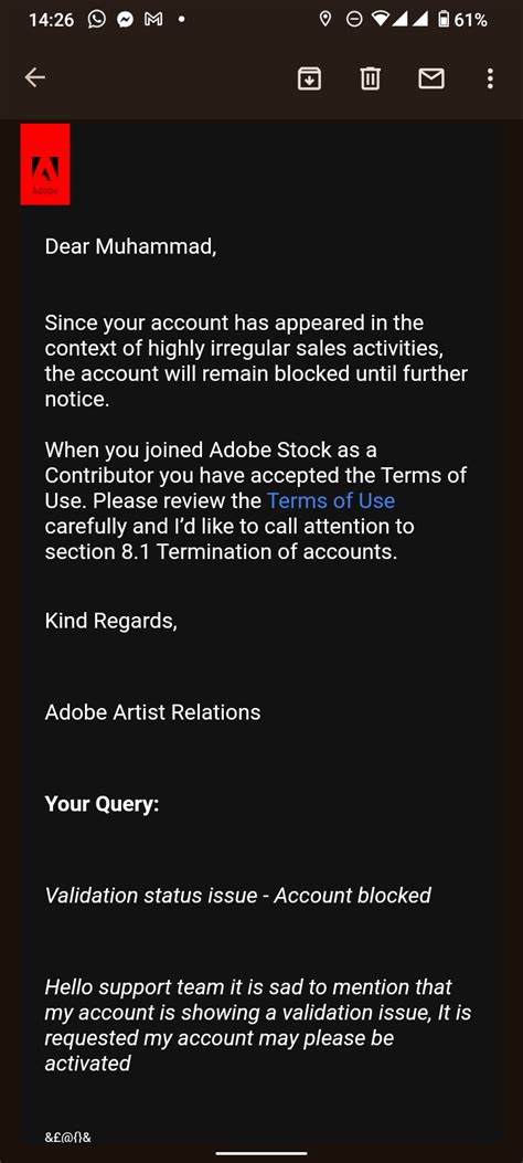 Solved Account Validation Adobe Product Community 14145013