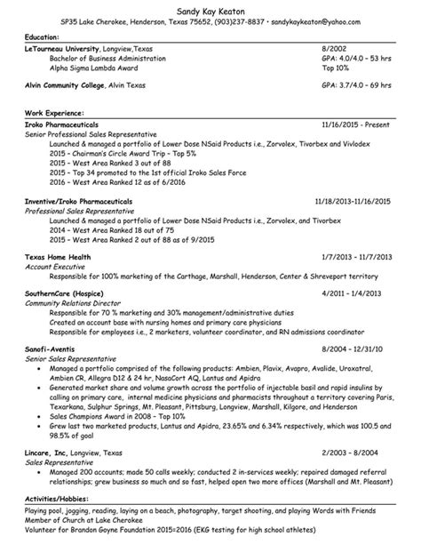 Sandy Keaton Resume 8 2016 Pdf