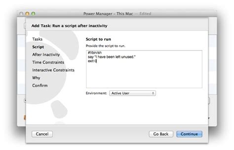 How To Run A Shell Script After Inactivity
