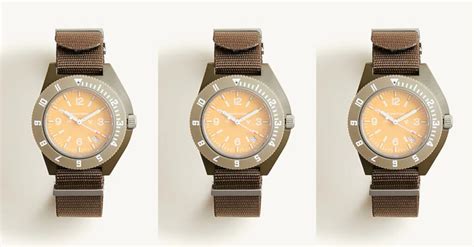 J Crew Unveils Limited Edition Pilots Navigator Watch With Marathon