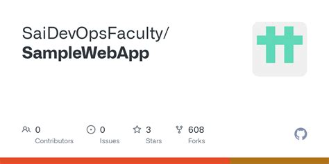 Github Saidevopsfaculty Samplewebapp