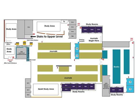 Hsl Lower Level Map