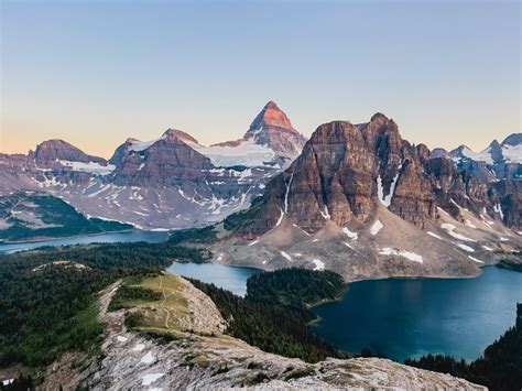 Mount Assiniboine Provincial Park Bc Canada Mount Assiniboine Is The Tall One In The
