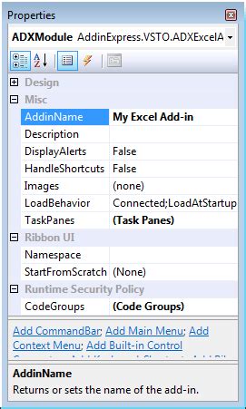 VSTO Example Office Plugin For Excel Word PowerPoint InfoPath C VB NET