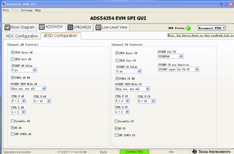 Ads54j54evmtsw14j56hsdc Pro Read Ddr To File Timedout Error Data Converters Forum Data