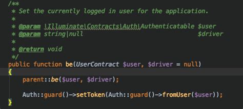 Actingas Does Not Set A Token Issue Tymondesigns Jwt Auth Github