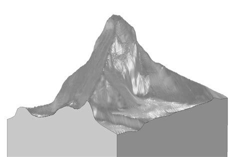 how to build geometries from elevation data to model irregular shapes