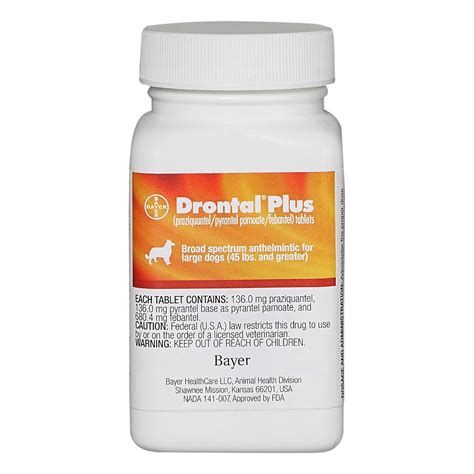 Drontal Plus For Medium Dogs 31 10 Kg 1 Tablet