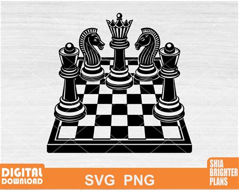 Chess Board Svg Chess Svg Sports Svg Instant Download Digtal Files