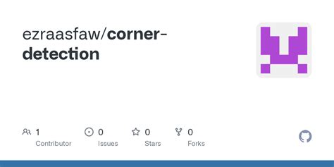 GitHub Ezraasfaw Corner Detection