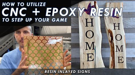 Cnc Machine Epoxy Resin Cnc Resin Inlays To Step Up Your Sign