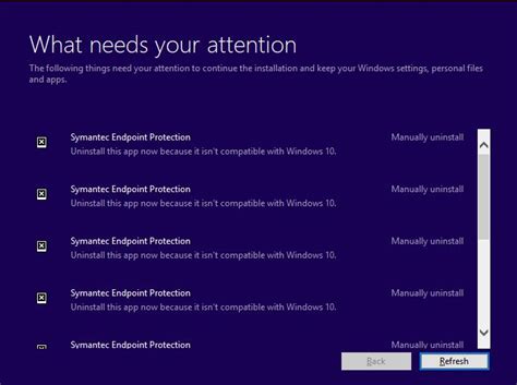 sccm error 0xc1900208 deploying windows 10 1709