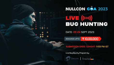Nullcon On Linkedin Bughunters Nullcongoa2023 Infosec Conference Bugbounty