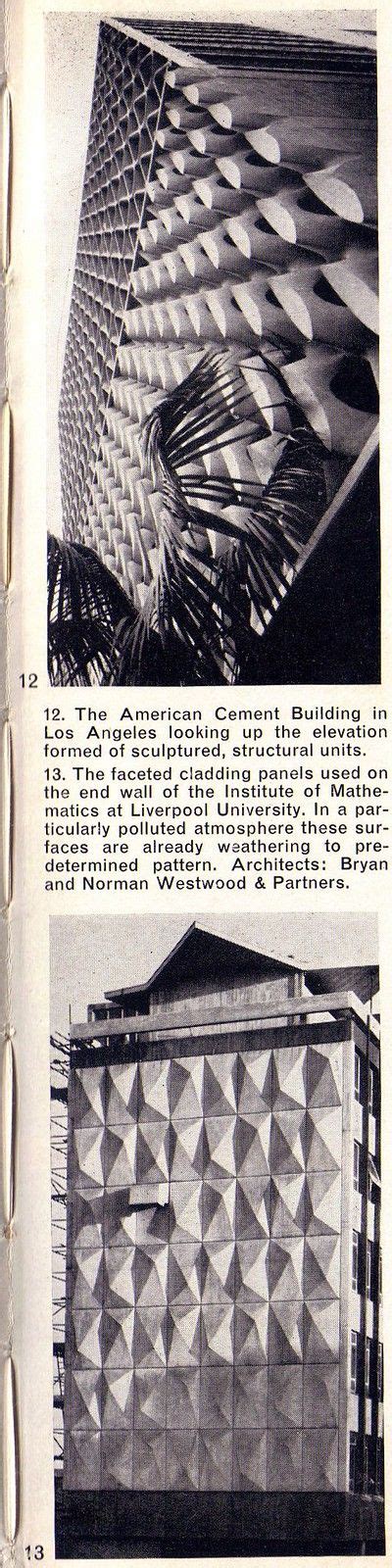 Precast Concrete Cladding A E J Morris 1966