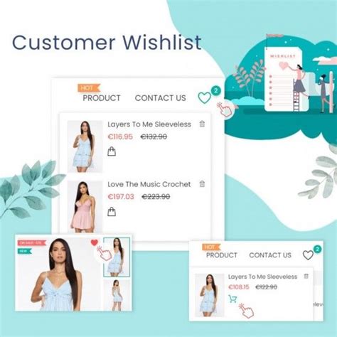 Wishlists Favorites Customer Products List Prestashop Module