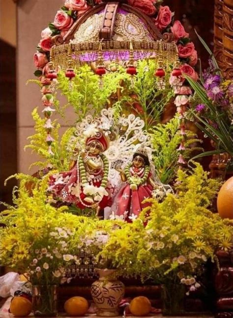 Hindola Decoration Ideas Krishna Flower Hindola Decoration Colorful