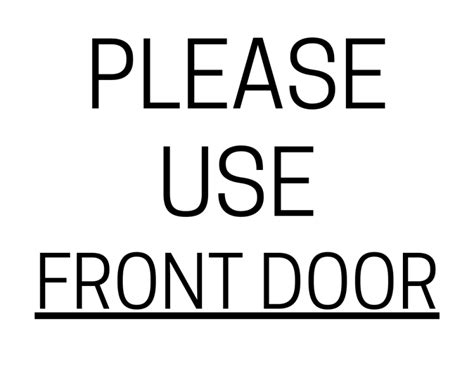 Door Signs Printable Templates Free Pdf Downloads