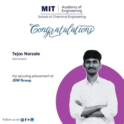 Placementnews Proudmoment Mitaoe Schoolofchemicalengineering