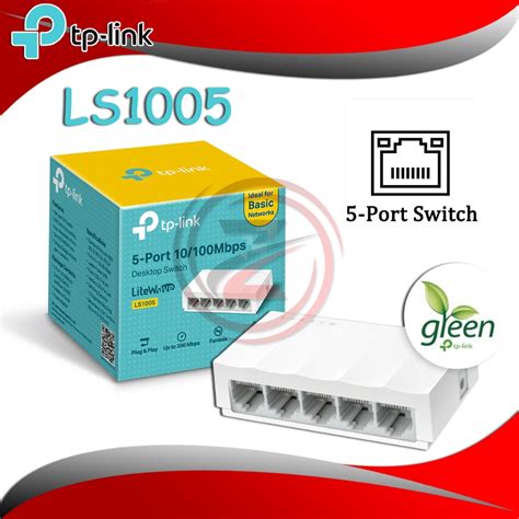 Jual Tp Link Ls1005 5 Port 10100mbps Desktop Switch Hub Rj45 Port