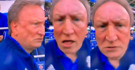 Watch Neil Warnock Messing With The Camera Before Kickoff