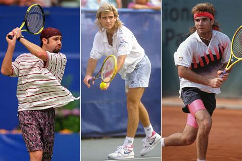 Andre Agassi Reflects On His 3 Favorite Tennis Outfits Ever — Including