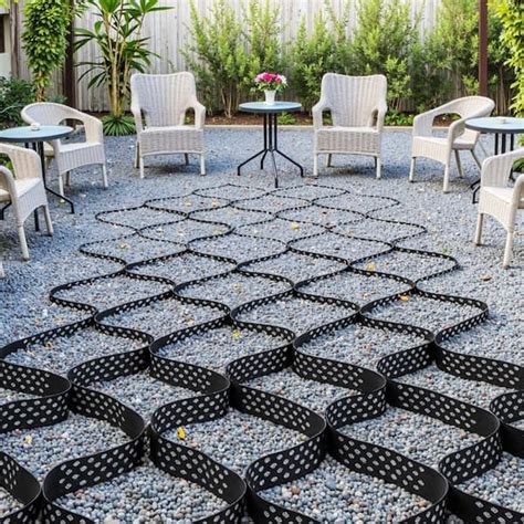 Pathway Plastic Pavers The Home Depot