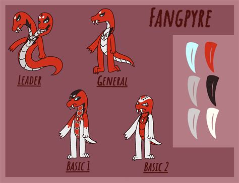 Fangpyre Tribe Redesign By Shadowthedragoncat On Deviantart