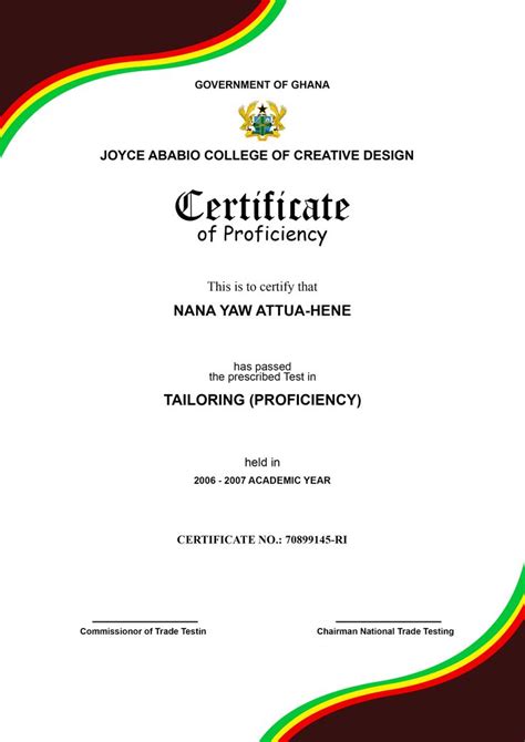 Certificate Design Diseño De Certificado