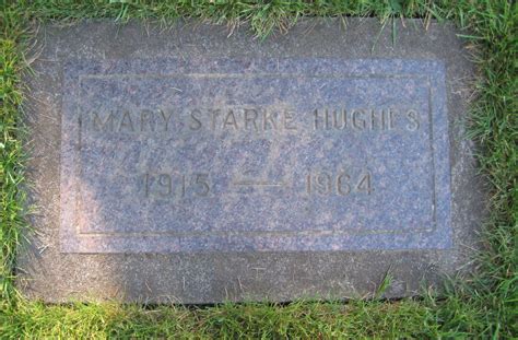 Mary Starke Hughes 1915 1964 Homenaje De Find A Grave