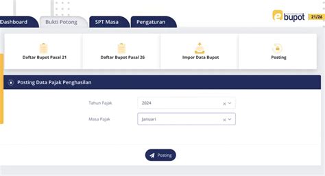 Cara Lapor Spt Pph 2126 Di Ebupot