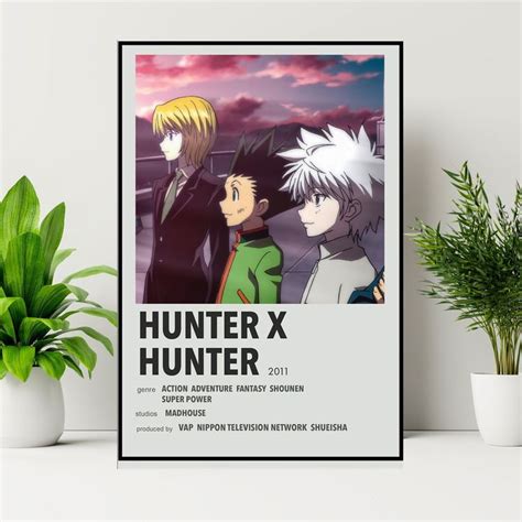 Hunter X Hunter Poster Hunter X Hunter Art Killua Poster Etsy