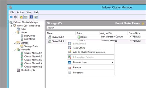 setup windows server 8 hyper v cluster thomas maurer