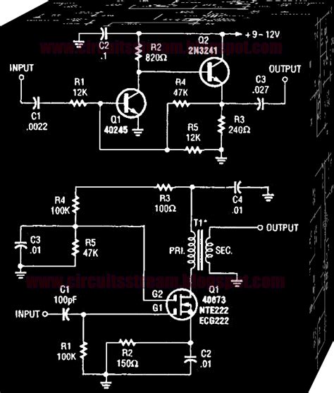 Build A Buffer Amplifiers Circuit Diagrams Electronic Circuit Diagrams And Schematics