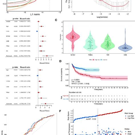 Construction And Validation Of The Prognostic Signature According To