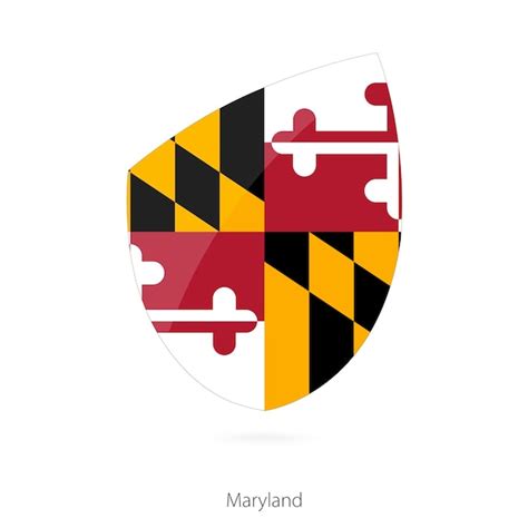 Premium Vector Flag Of Maryland