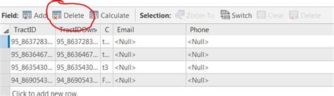 solved attribute table remove delete field option arcgis esri