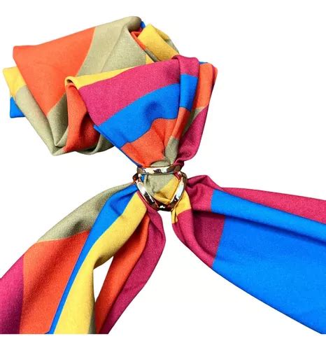 Fivela Argola Tripla Passa Lenço Scarf Parcelamento Sem Juros